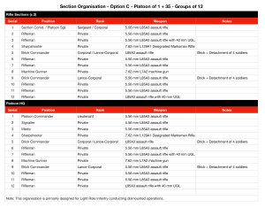 Achieving A Common Size and Structure for UK Infantry Battalions – UK ...