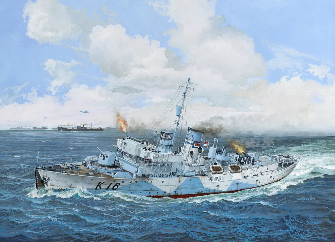 A modern Royal Navy ASW corvette based on the WW2 Flower-Class – UK ...